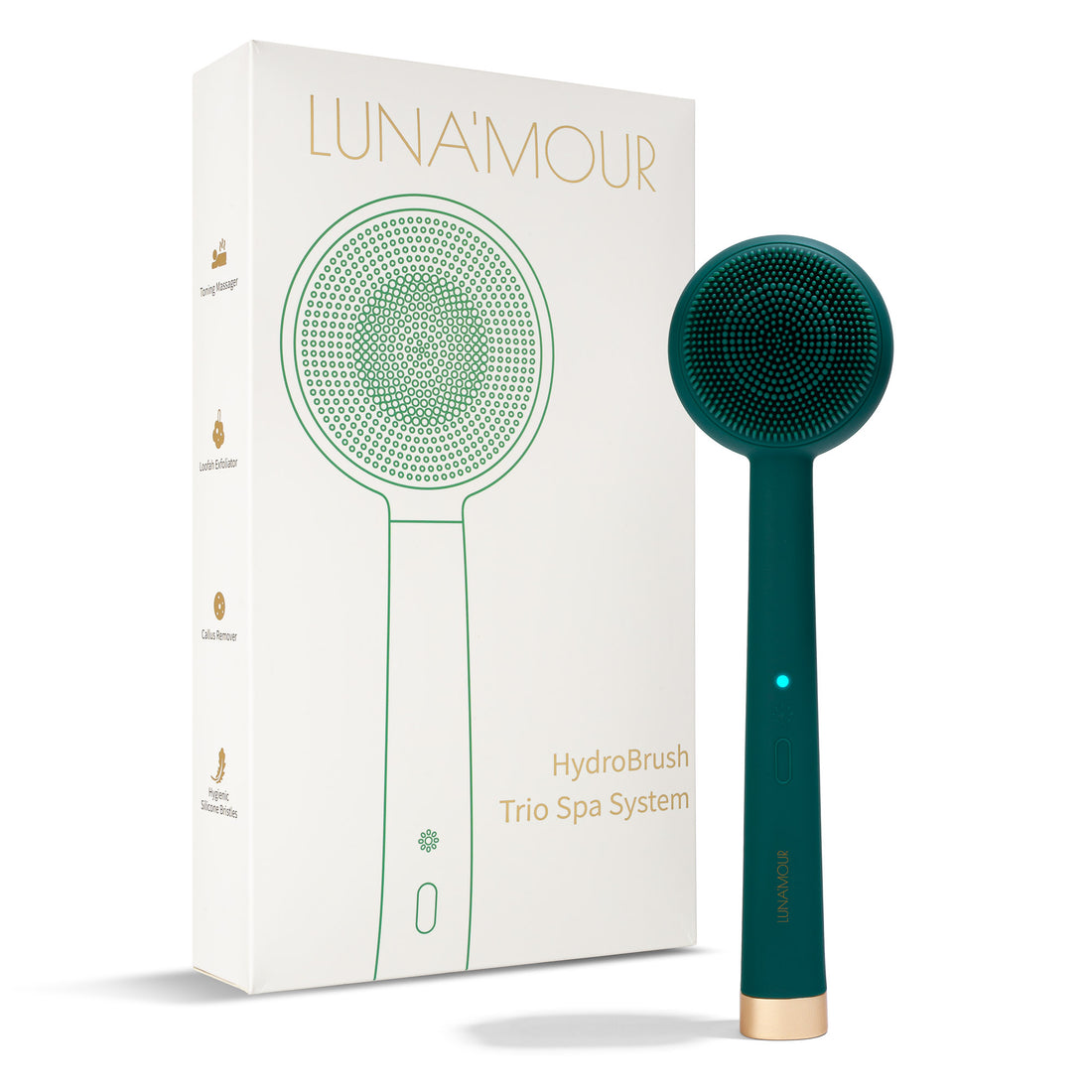 HydroBrush Trio Spa System – LUNAMOUR BEAUTY