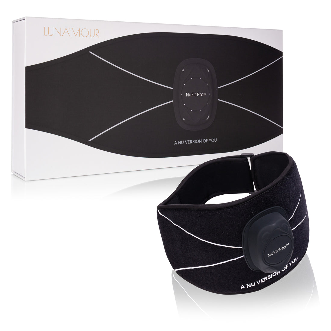 The NuFit Pro™ - EMS, LED & Far-Infrared Therapy Belt – LUNAMOUR BEAUTY