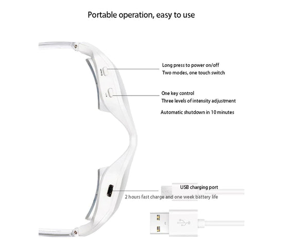 EyeYouth Revival: EMS + Red Light Therapy Device – LUNAMOUR BEAUTY