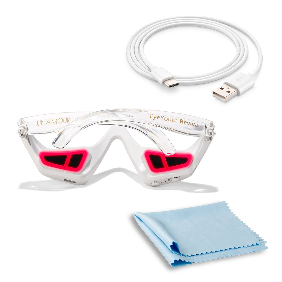 EyeYouth Revival: EMS + Red Light Therapy Device – LUNAMOUR BEAUTY