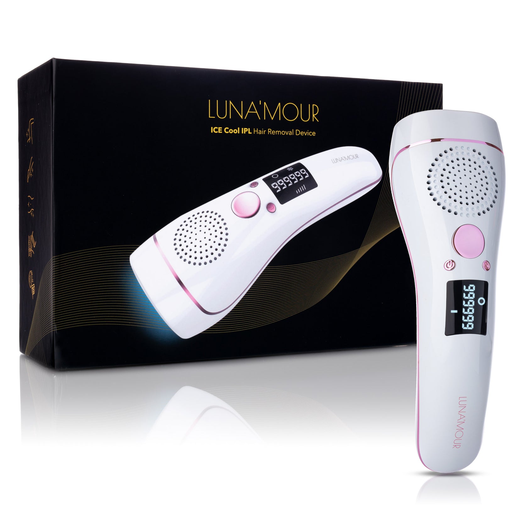 ICE COOL IPL Hair Removal Device – LUNAMOUR BEAUTY